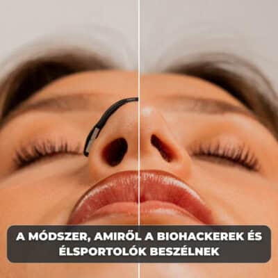 Horkolás elleni és légzéskönnyítő mágneses orrtapasz - SleepAir